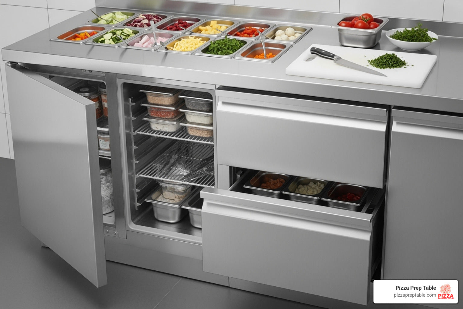 Prep Fridges 101 – Cool Tips for Cooler Kitchens – Pizza Prep Table