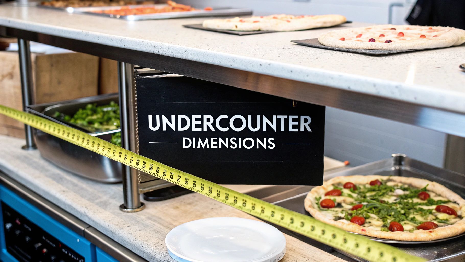 Undercounter Refrigerators Dimensions: A Pizza Shop Guide – Pizza Prep ...