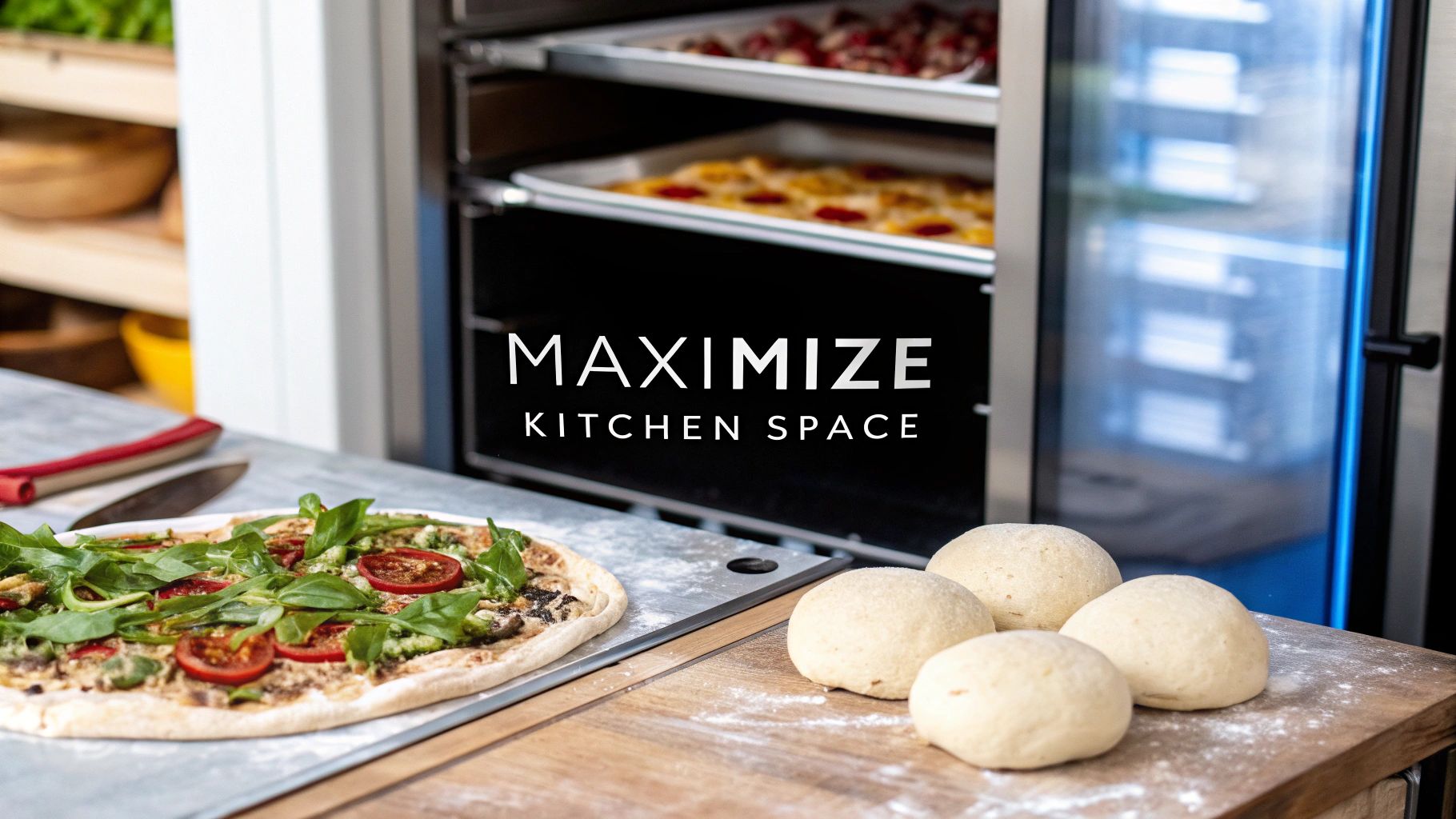 How to Maximize Small Kitchen Space in Your Pizzeria – Pizza Prep Table