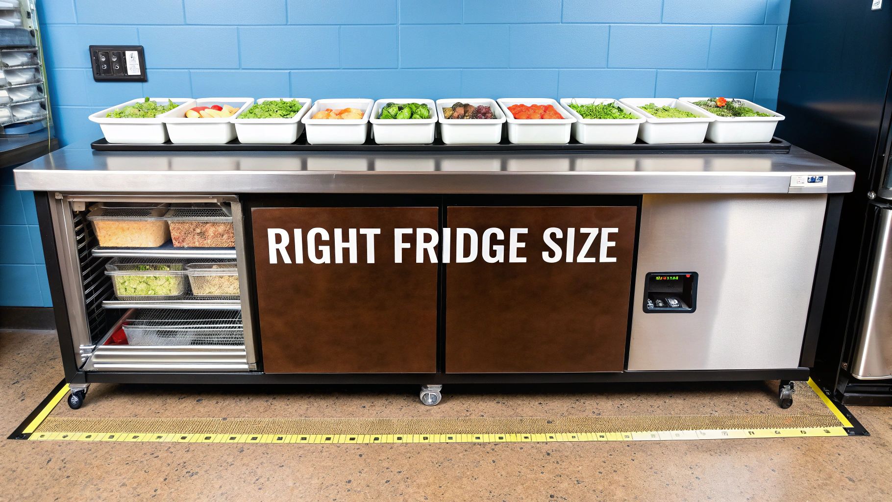 Choosing the Right Size of Under Counter Fridge for Your Pizzeria ...